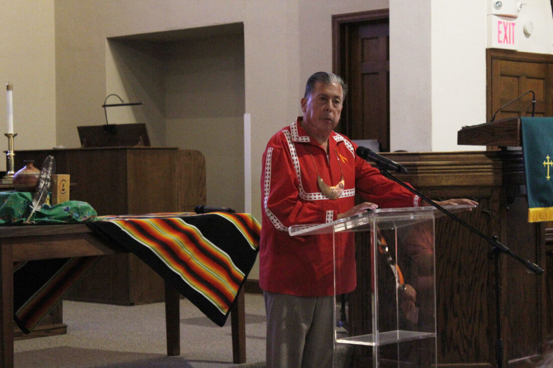 Indigenous community members in Lawrence gather to remember victims of ...